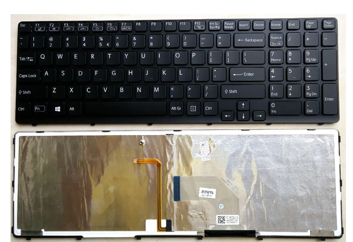 Sony Vaio Svf152c29m Keyboard Palmrest | Keyboard Sony Vaio Svf152c29v - New Sony - Aliexpress