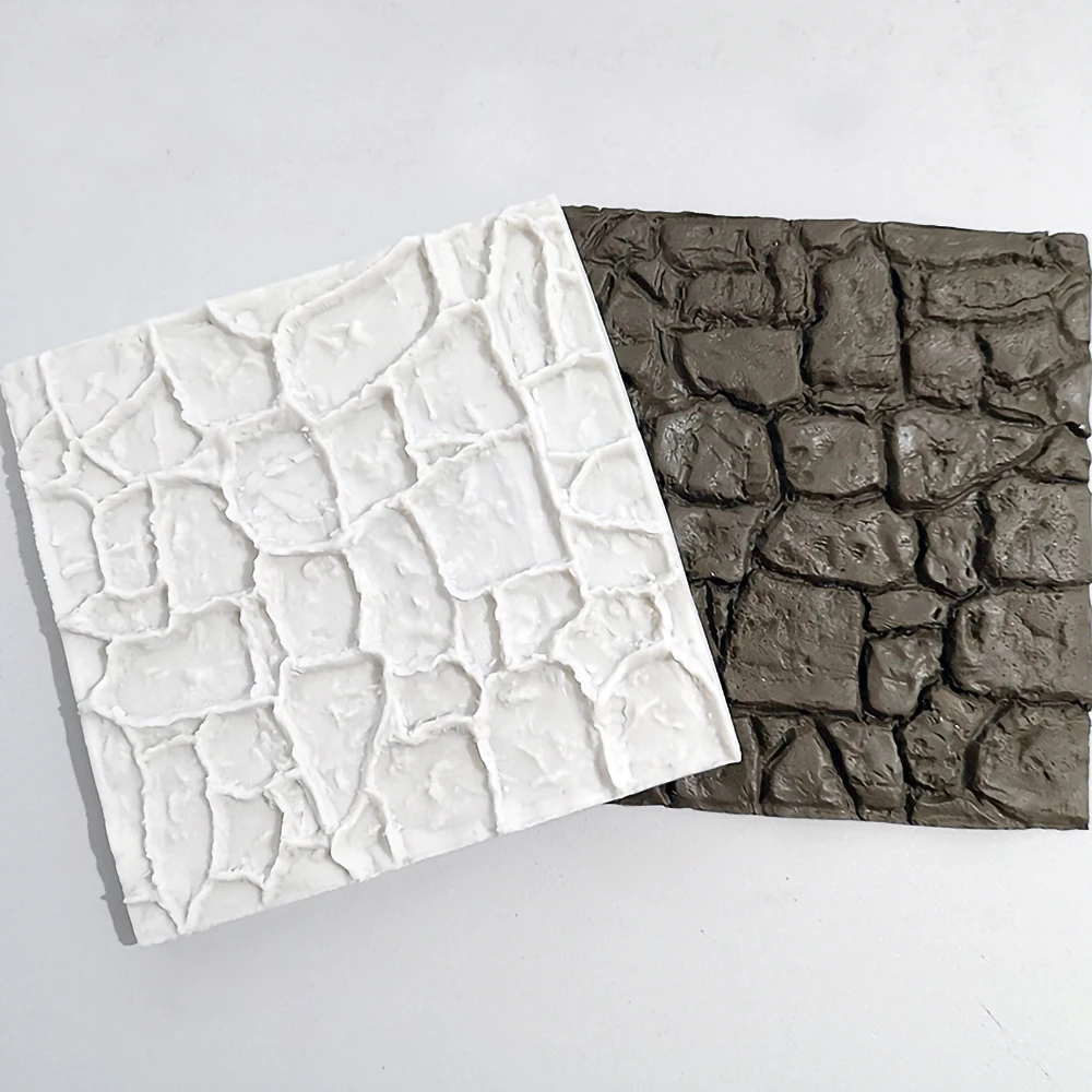 Pottery-mold-Stone-Wall-Mold-Texture-Bark-Brick-Wall-Silicone-Printing ...