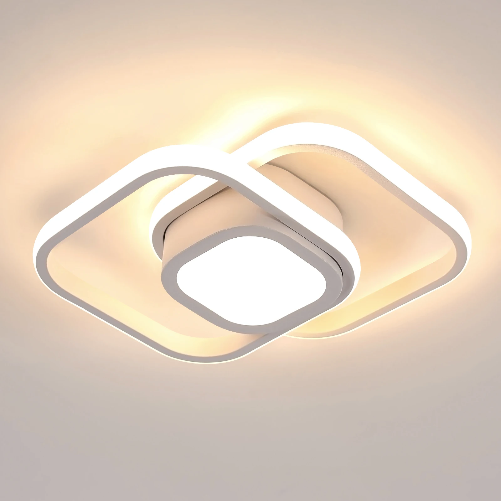 32W-LED-Ceiling-Light-Modern-Warm-White-3000K-Square-Ceiling-Lamp-For ...