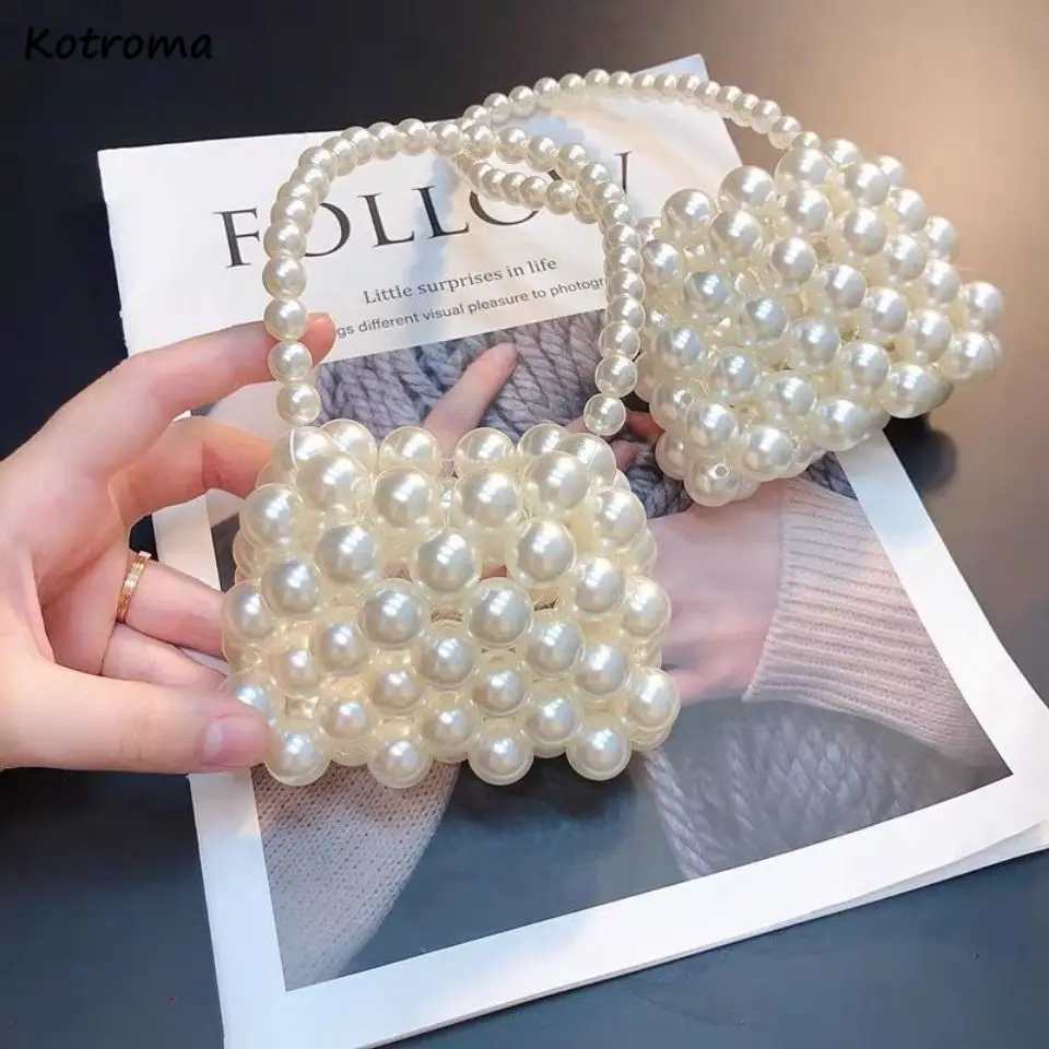 Mini-bolsos-creativos-de-perlas-para-mujer-bolso-de-hombro-de-moda ...