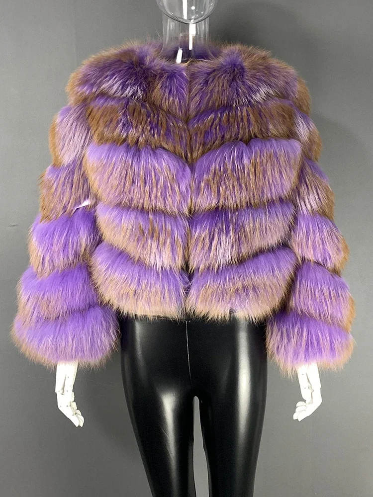 rf23121-Purple-Color-Women-s-Real-Fox-Fur-Coat-Luxury-Natural-Red-Fox ...