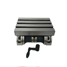 1Set 7x5 In Tilting Milling Table Adjustable Rotary Worktable Machine W ...