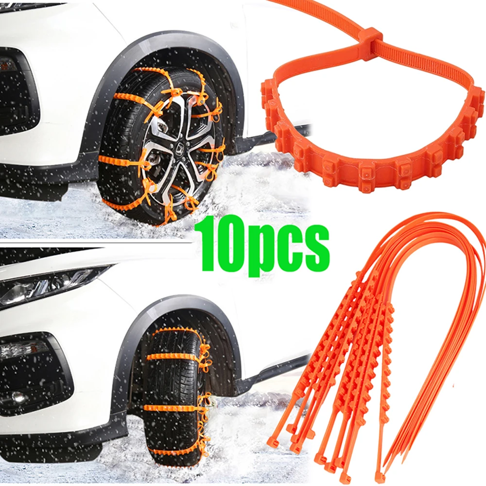1-50x-Universal-Anti-Skid-Snow-Chains-Car-Winter-Vehicle-Tire-Anti-Skid ...