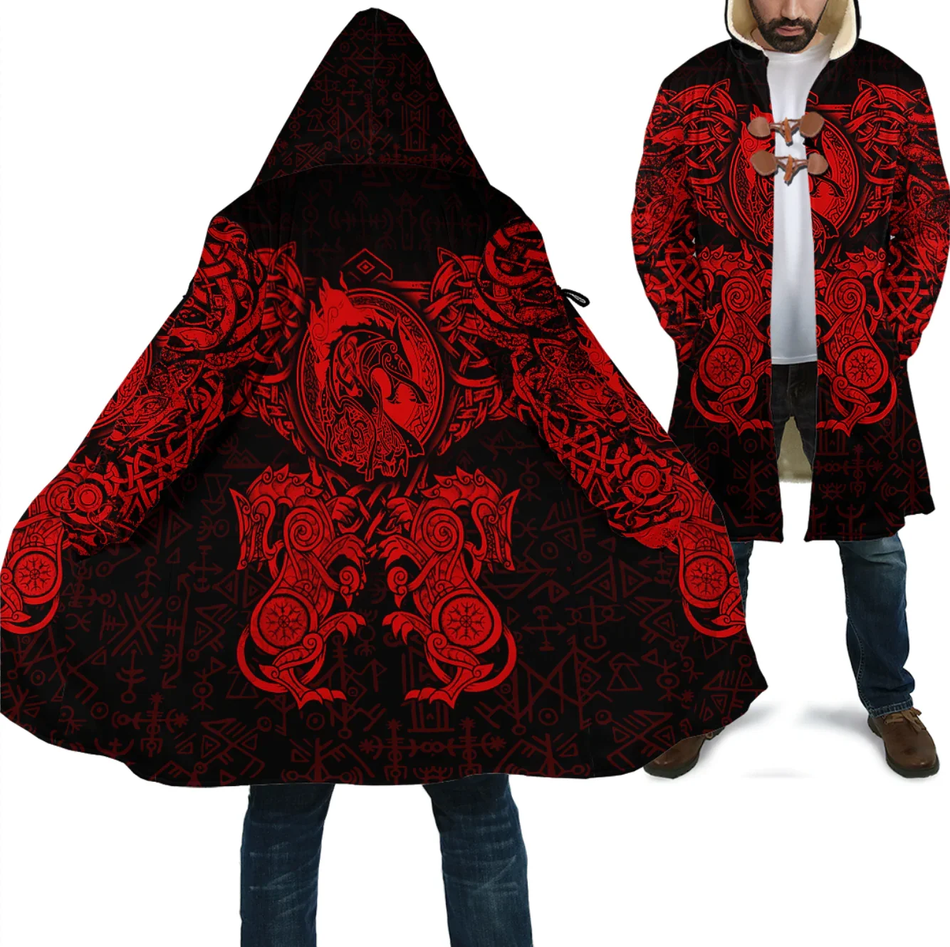 Hooded Cloak For Men