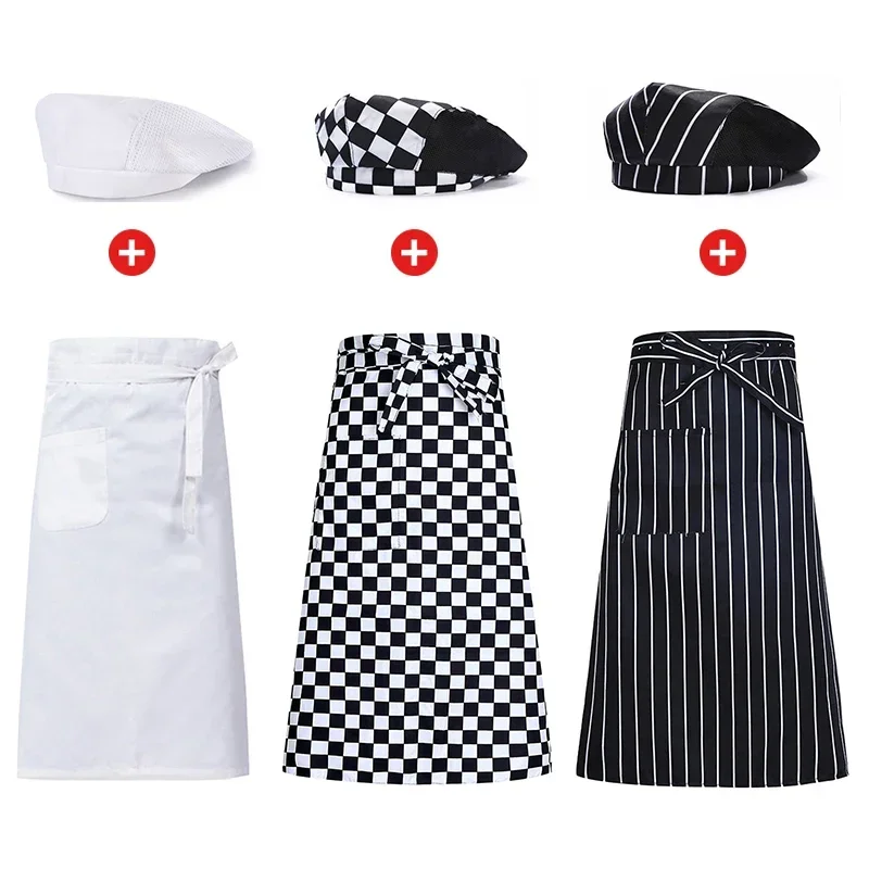 Cooking-Chef-Apron-Set-Catering-Hotel-Chef-Pinafore-Man-Restaurant ...