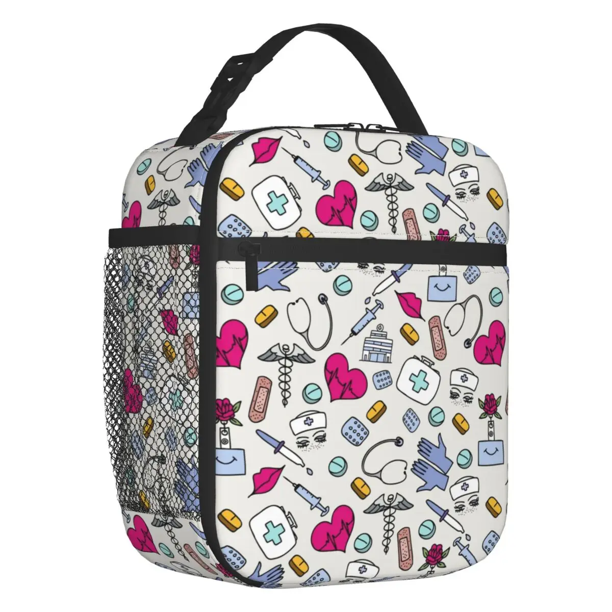 Nursing-Pattern-Nurse-Portable-Lunch-Boxes-Women-Leakproof-Health-Care ...