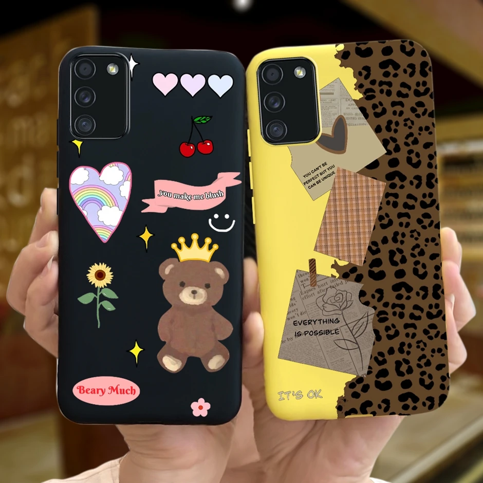 Ultra Thin Case For Samsung Galaxy A02s Matte Soft Silicon Cover For ...