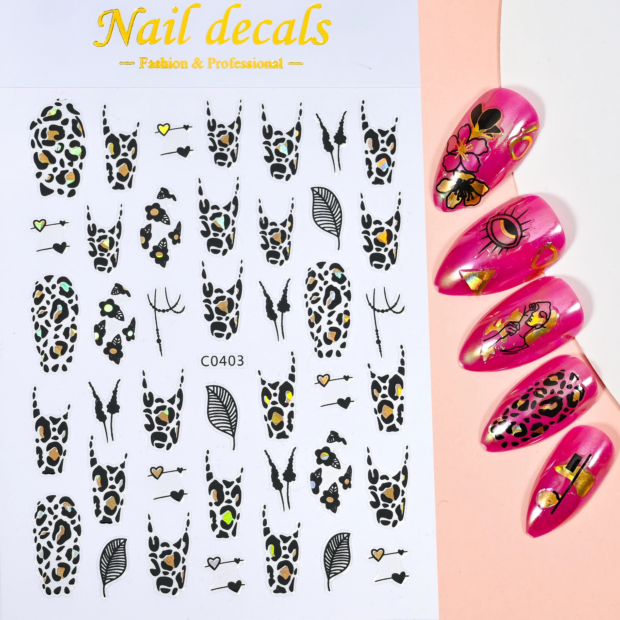 Printable Nail Stickers