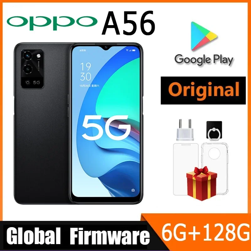 OPPO-A56-5G-Mobile-Phone-Global-firmware-6GB-RAM-128GB-ROM-Android-CPU ...