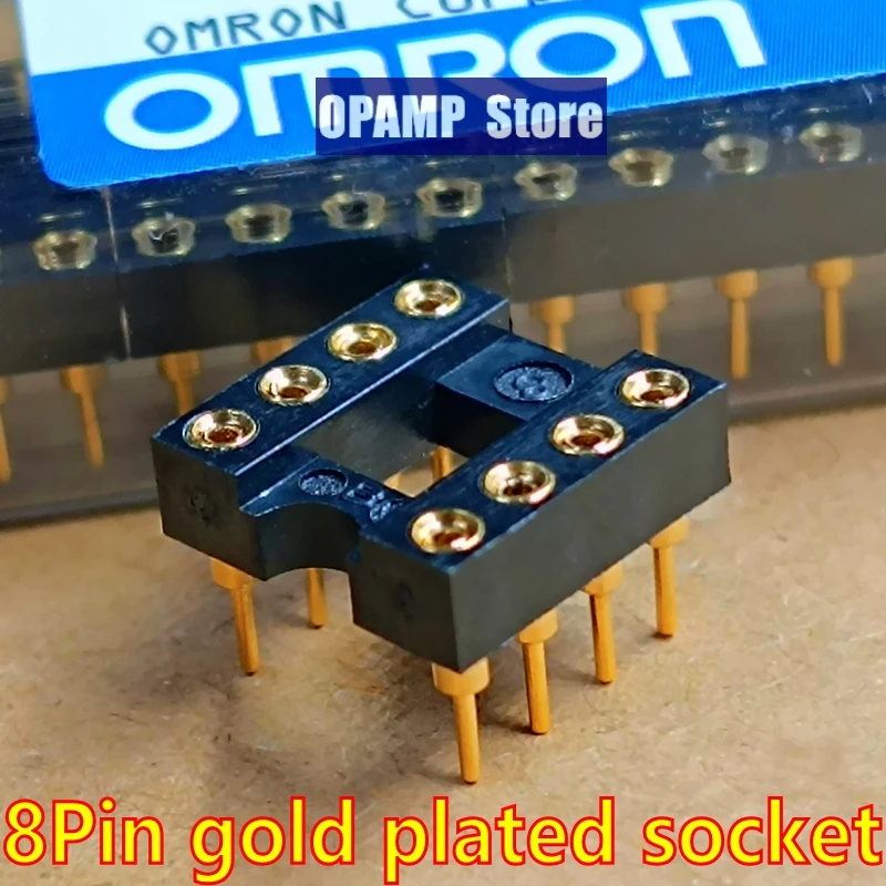 0MRON-8-pin-IC-socket-with-high-quality-gold-plated-PDIP8-DIP8-CDIP8 ...