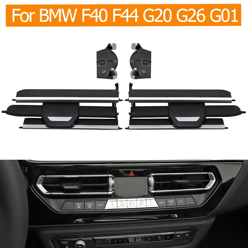 Car-Dashboard-Middle-Air-Conditioner-AC-Vent-Outlet-Grill-Repair-Kit ...