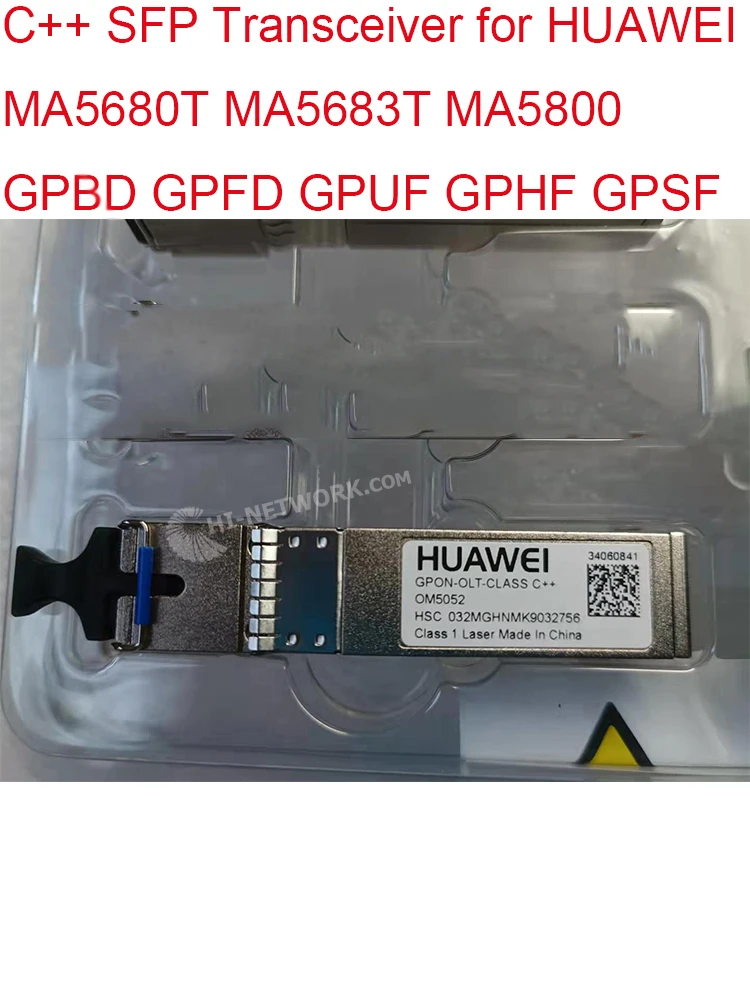 OM5052 GPON OLT CLASS B+ C+ C++ SFP Module GBIC Optical FTTH for HUAWEI ...