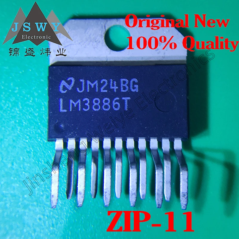 1-5PCS LM3886T LM3886TF In-line ZIP11 Audio Amplifier Chip Fever Power Amplifier Chip 100% brand ...