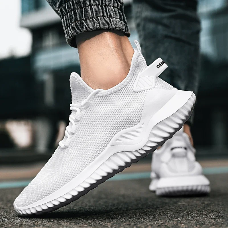 YRZL Men's Running Shoes Non-slip Breathable Outdoor Sports Shoemen ...