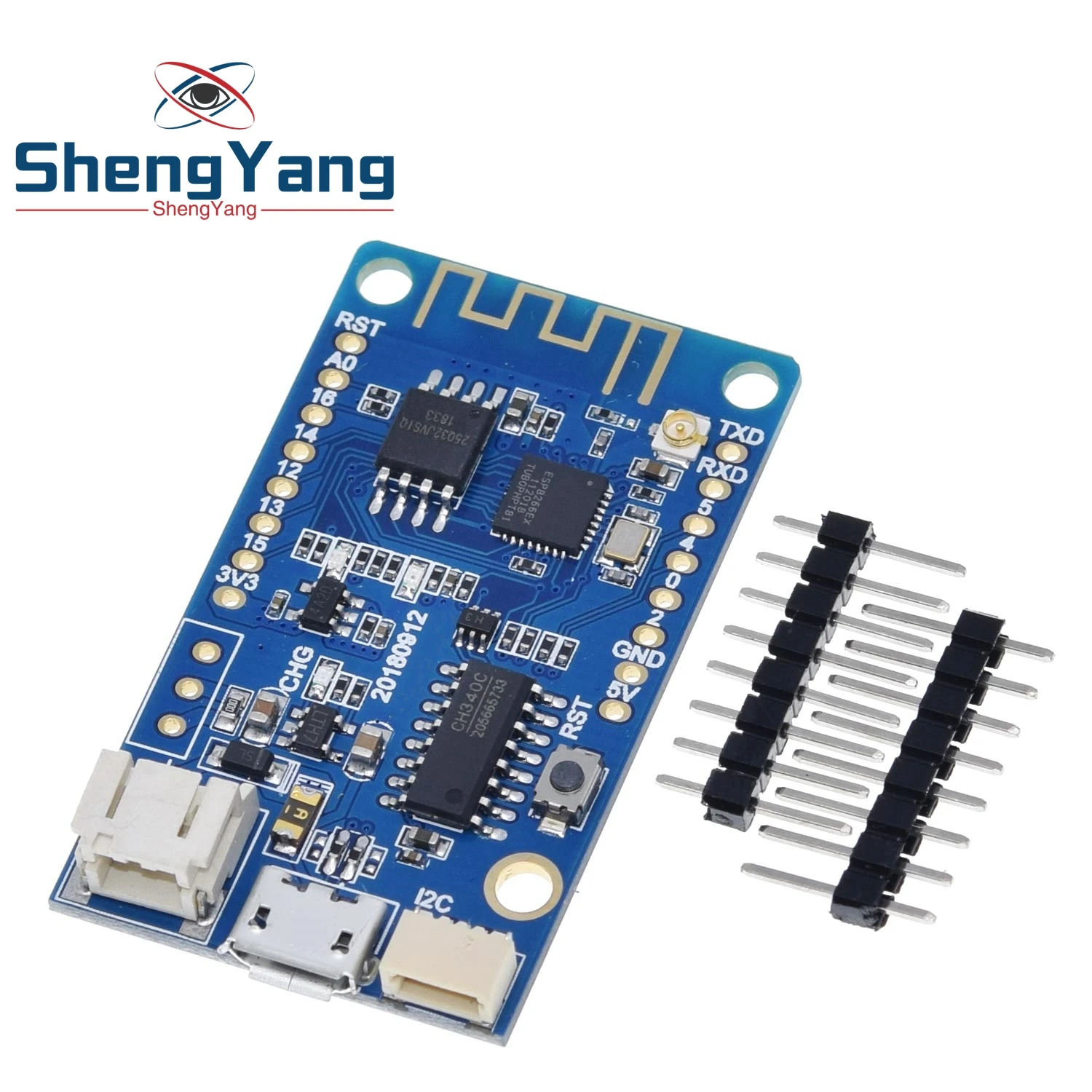 TZT-T-Base-ESP8266-WiFi-Wireless-Module-4MB-Flash-I2C-Port-for-Arduino-MicroPython-NodeMCU ...