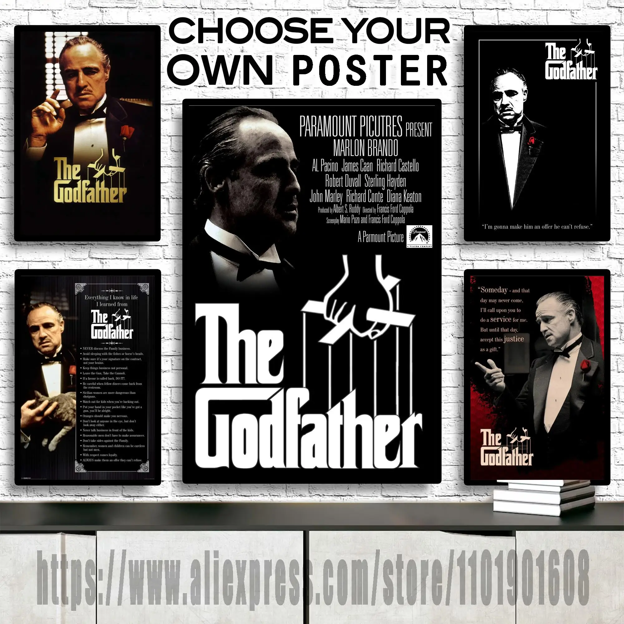 The Godfather Theatrical Poster