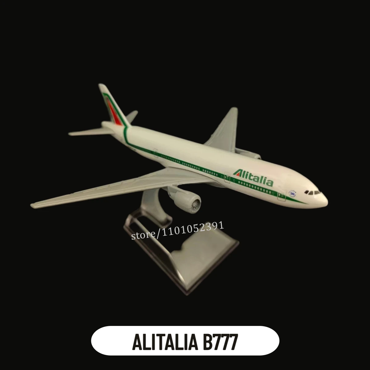 Scale-1-400-Metal-Airplane-Replica-ALITALIA-Italy-Spain-Airlines-Boeing ...