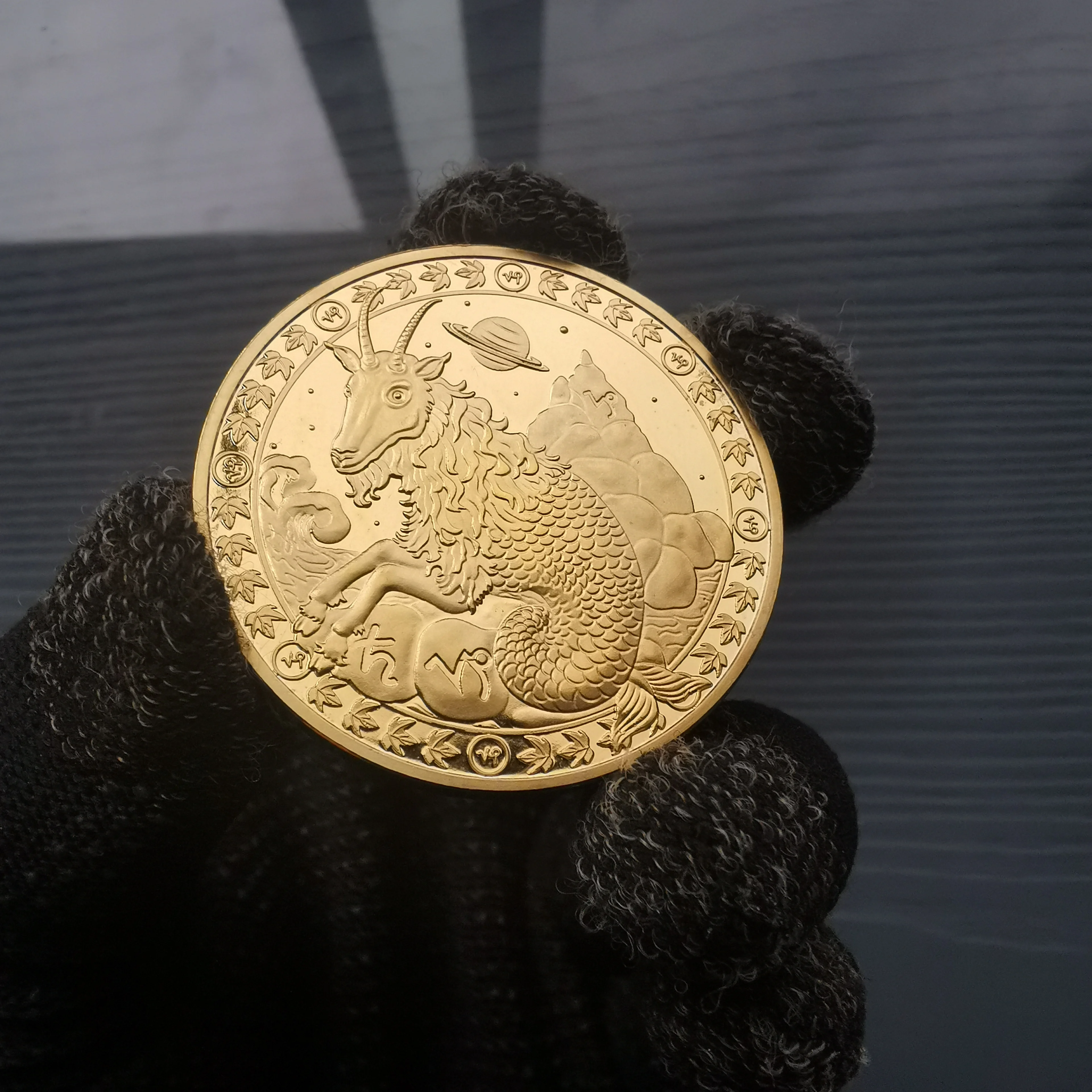 12Pcs-Set-Twelve-Constellations-Collectible-Coins-Gold-Plated ...