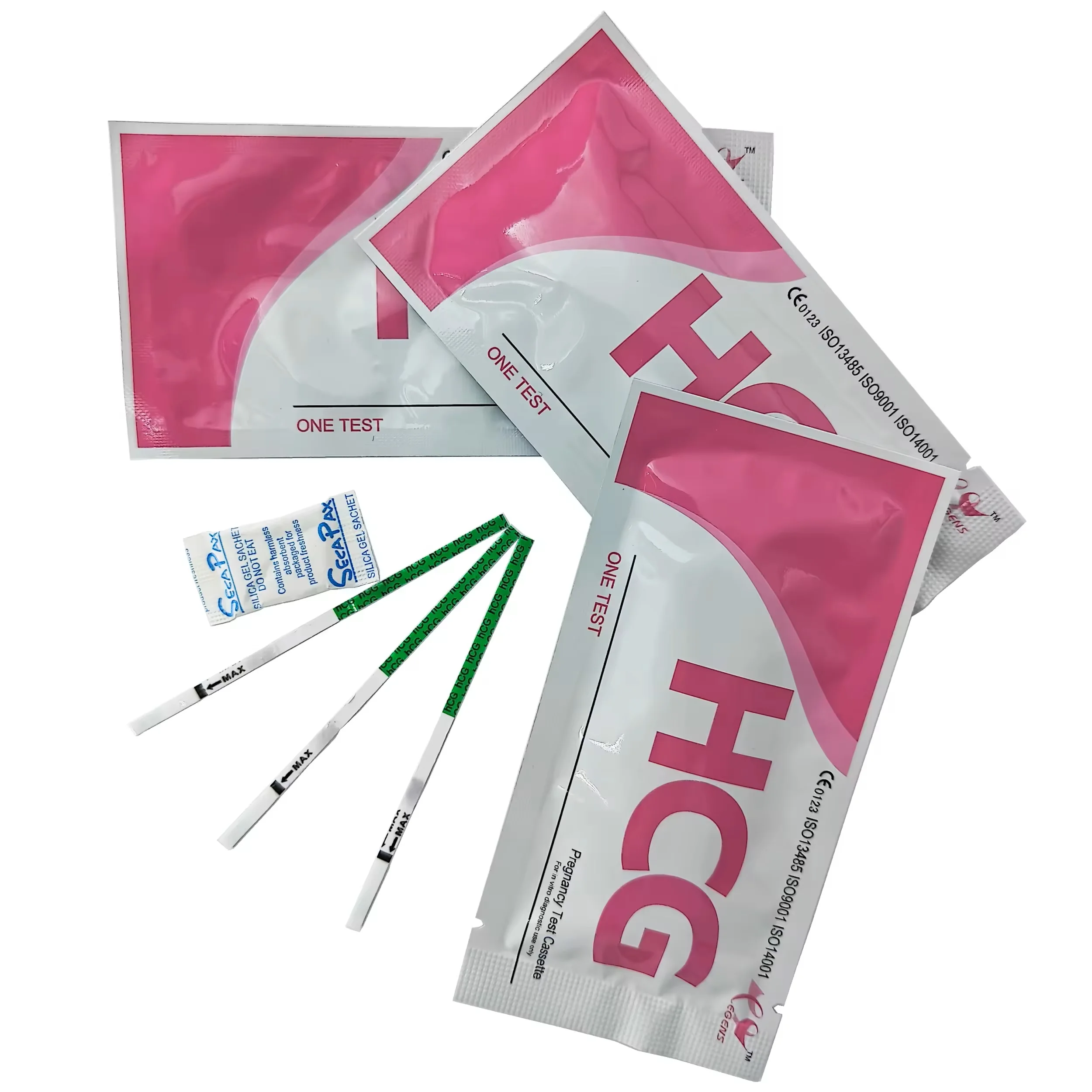50-Pregnancy-Test-Strips-Early-Detection-HCG-Test-Strips-for-Women ...