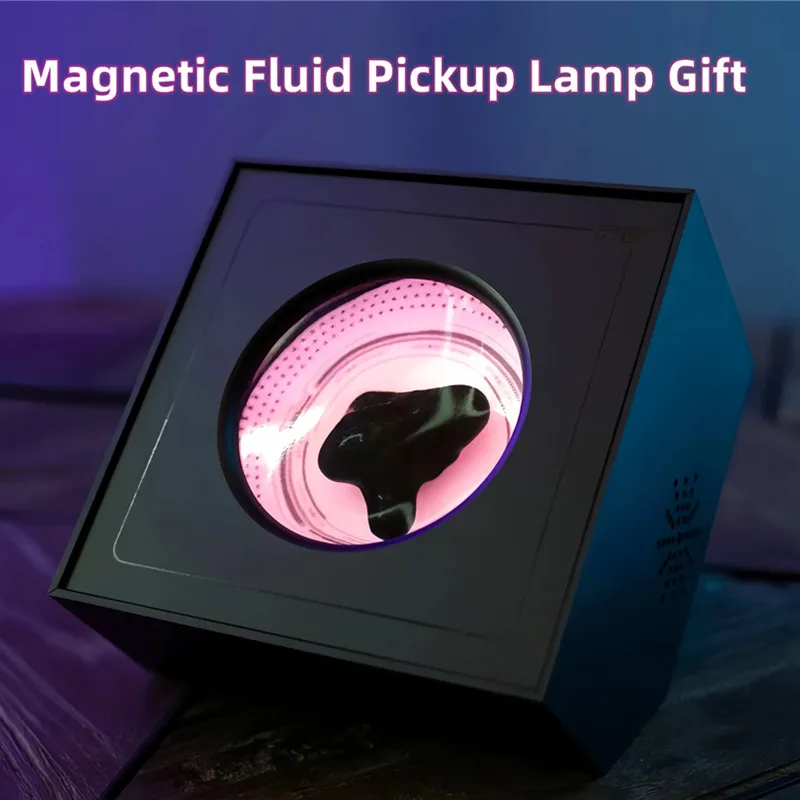 Ferrofluid Visualizer Lamp Sound Sensitive Magnetic Liquid Table Lam ...