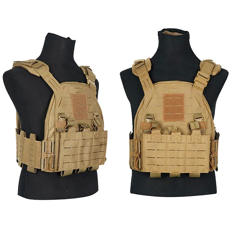 Tactical-Vest-Molle-Plate-Carrier-Quick-Detach-Laser-Cut-Military-Army ...