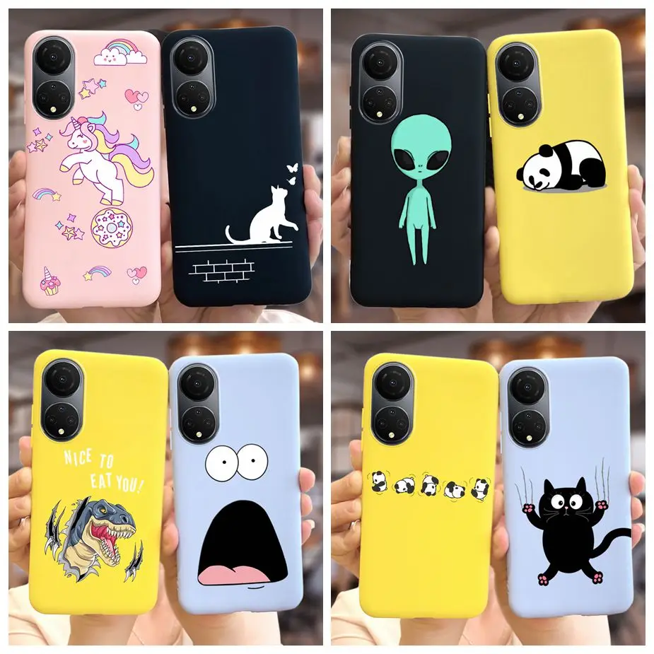 Cute-Cartoon-Cover-For-Huawei-Honor-X7-4G-Case-CMA-LX2-Soft-Silicone ...