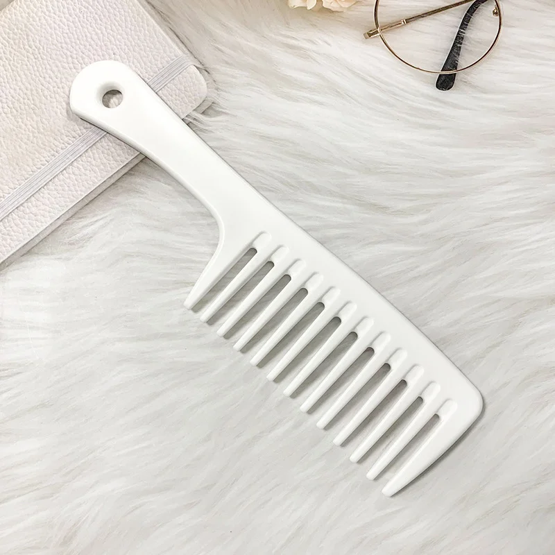Household-Large-Wide-Tooth-Combs-Women-Detangle-Hair-Brush-Reduce-Hair ...