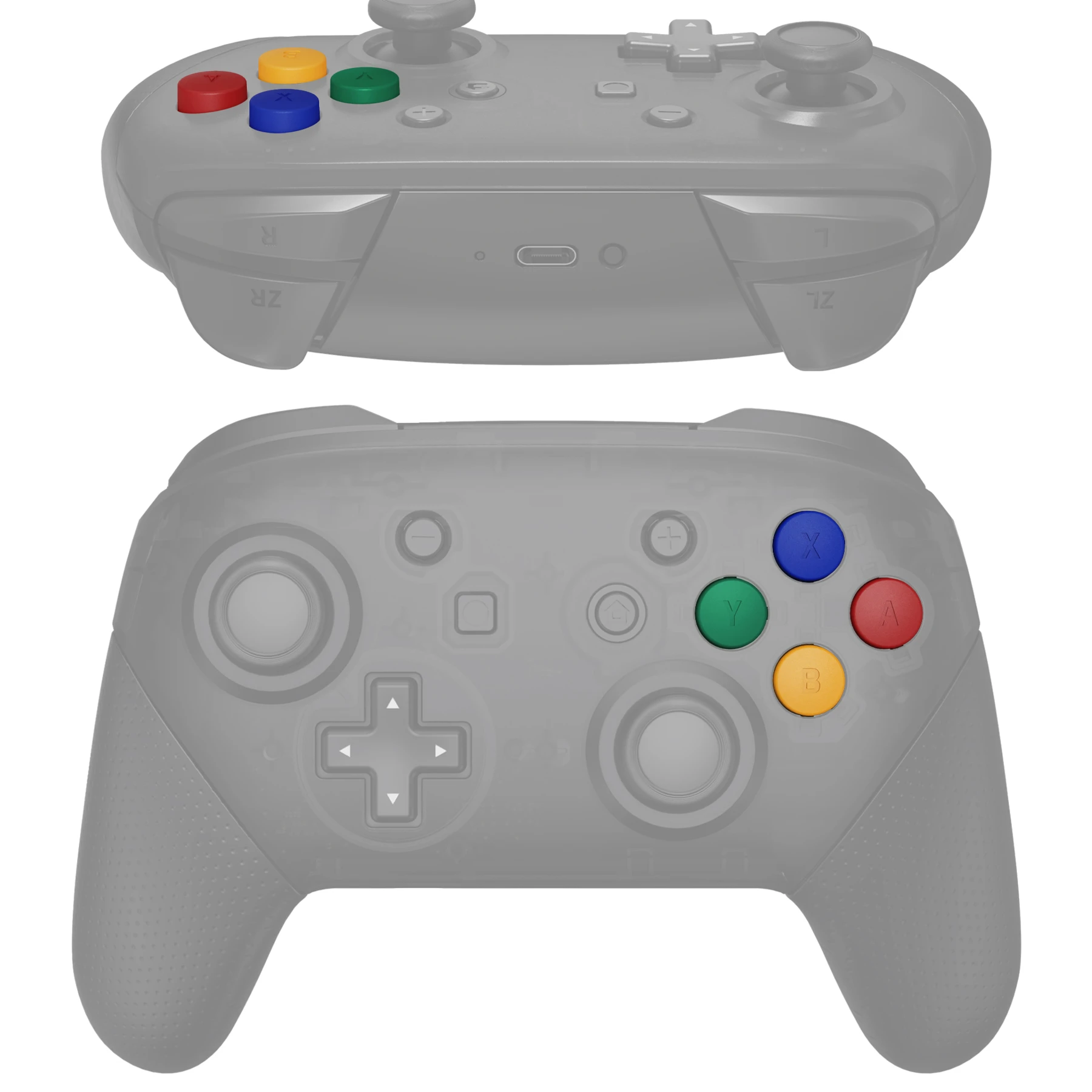 Extremerate Colorful Repair Abxy Buttons, Diy Replacement Abxy Keys ...