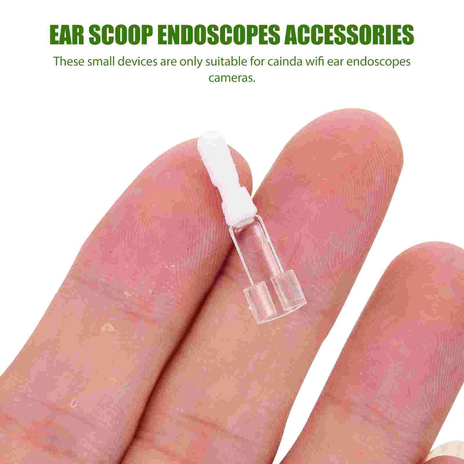 【wenfangdianpu】3 Sets Otoscope Camera Replacement Attachment for Visual ...