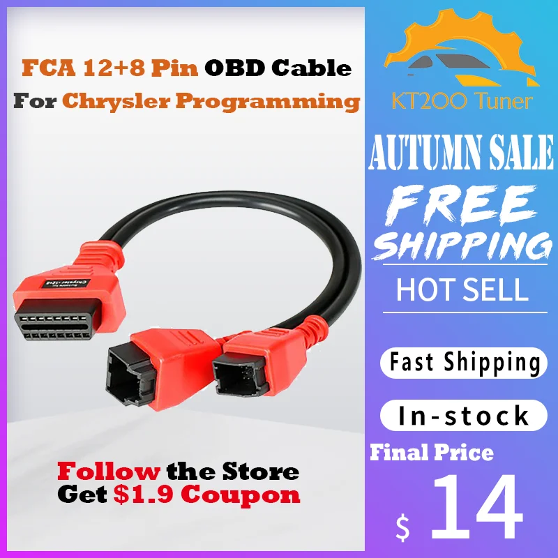 FCA-12-8-Pin-OBD-Cable-For-Chrysler-Programming-Supports-MaxiSys-IM608 ...