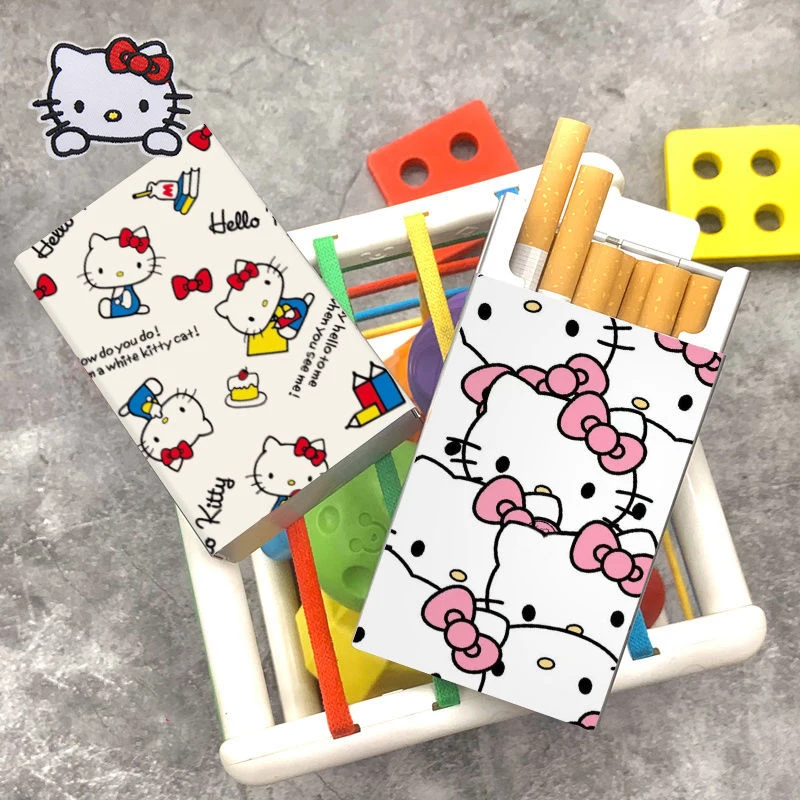 Estuche-de-cigarrillos-de-aleaci-n-de-aluminio-de-Hello-Kitty-Sanrio ...