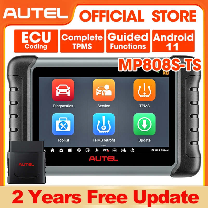 Autel maxipro MP808S TS auto diagnose tools online ecu codierung tpms automotive scanner aktiver ...