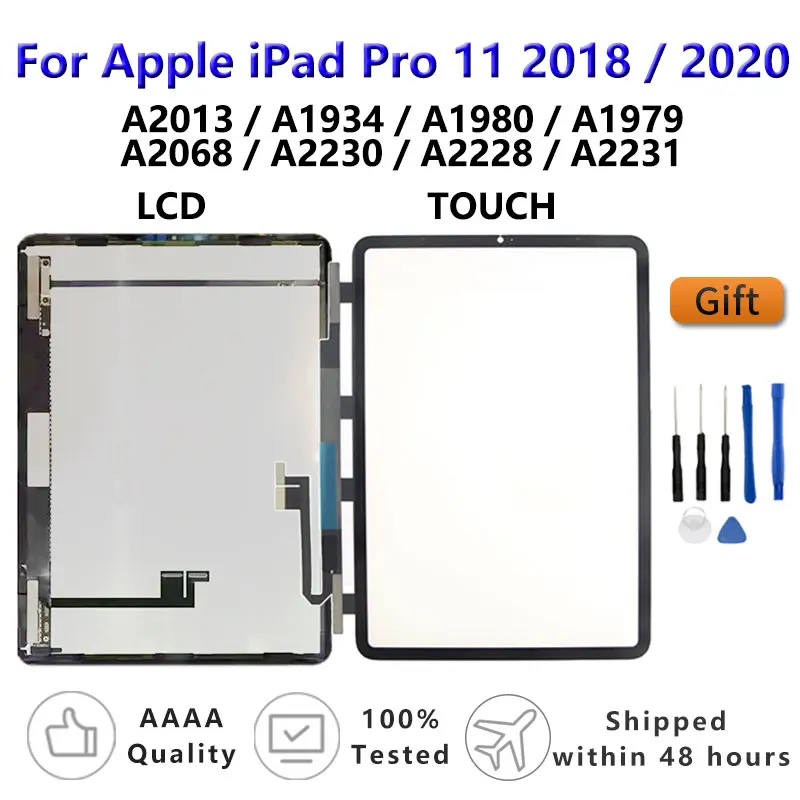 11“ OEM For Apple iPad Pro 11 LCD 2018 A1934 A1979 A2068 A2230 2020 LCD ...