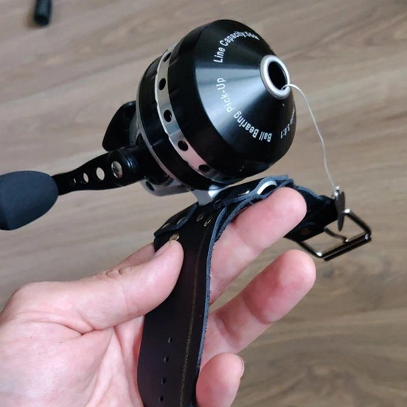 Wrist-Band-Fishing-Reel-Holder-Slingshot-Shooting-Fish-Catapult ...