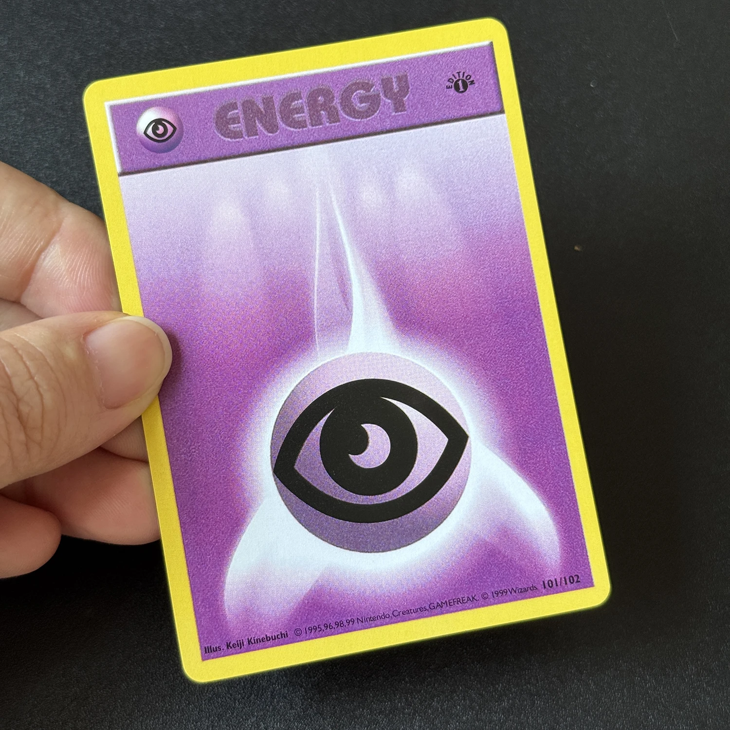 PKM Proxy Double Colorless Energy Shadowless Base Set PTCG Game Cards ...