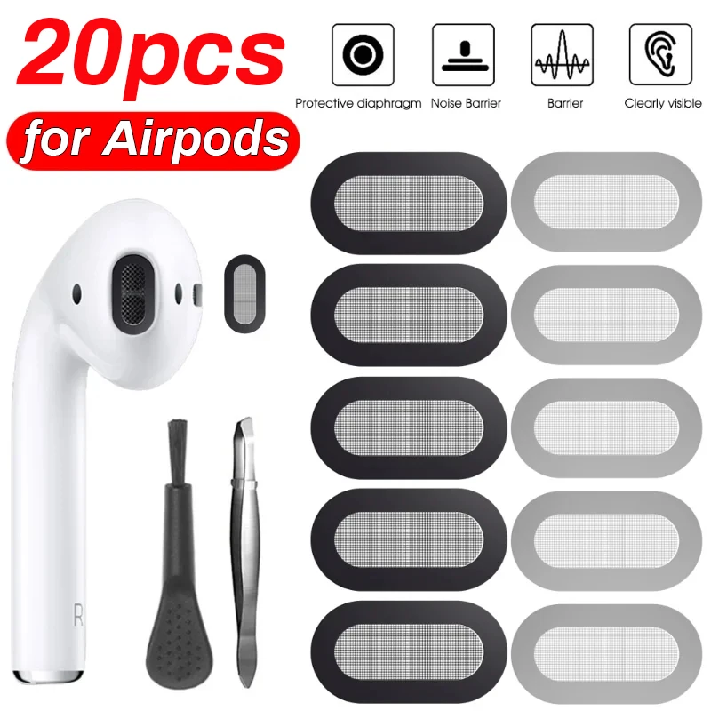 Dust-Filter-Network-Earbuds-Steel-Mesh-6-6-3-6mm-Metal-Dust-Sticker-for ...