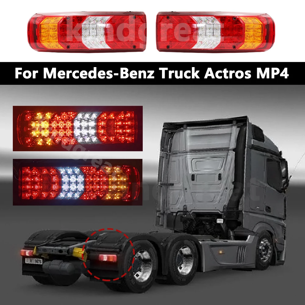 24v 30w Led Tail Lamp Lights Arocs Atego Econic Unimog 0035441703 ...