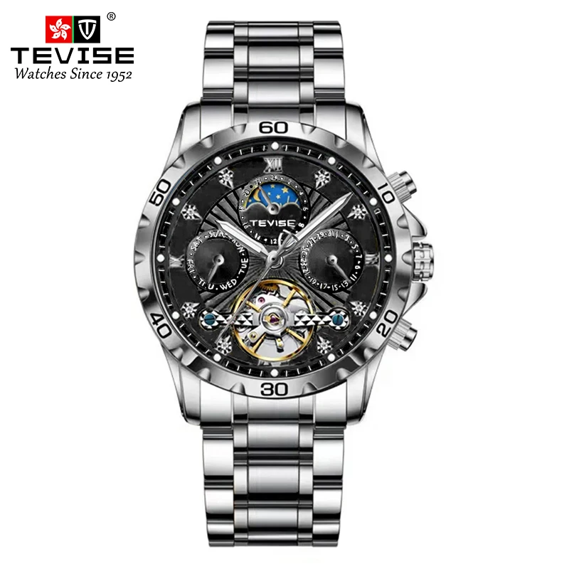TEVISE-Automatic-Mechanical-For-Men-Waterproof-Luminous-Business ...
