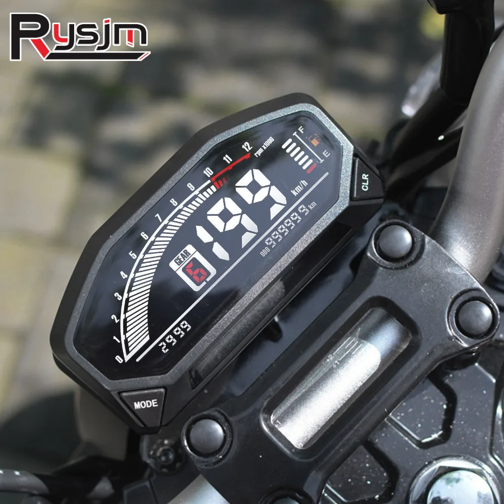 Motorcycle-Universal-LED-LCD-Speedometer-Digital-Backlight-Odometer-For ...