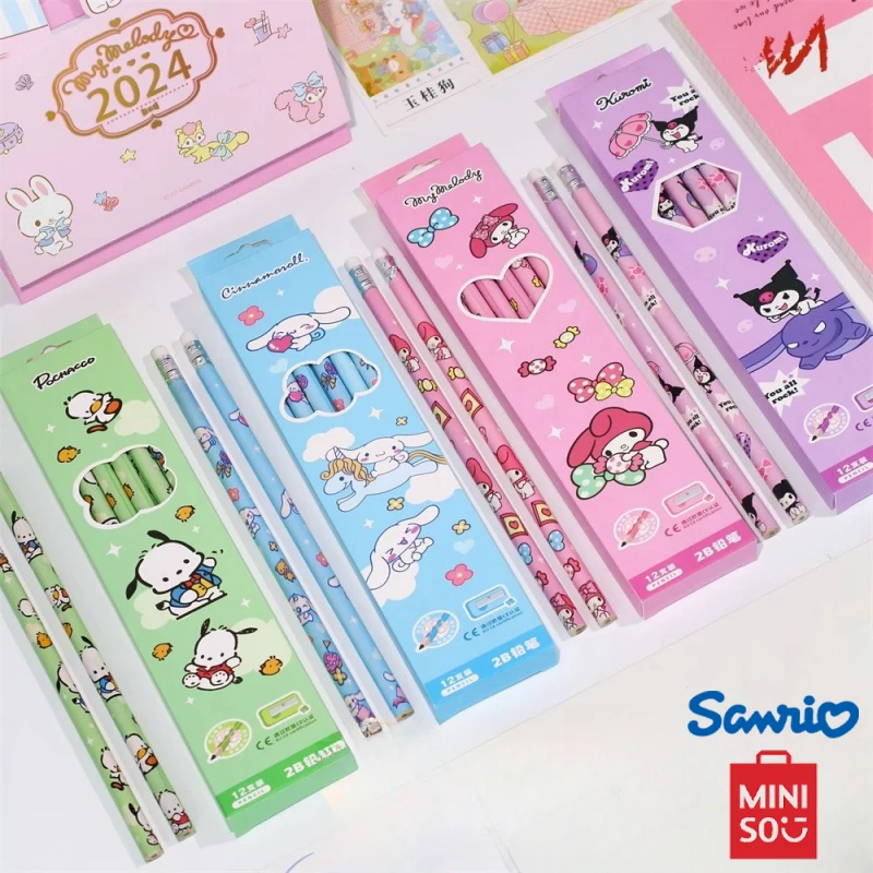 MINSO-Senrio-Kuromi-2B-l-piz-My-Melody-Kawaii-estudiante-lindo ...