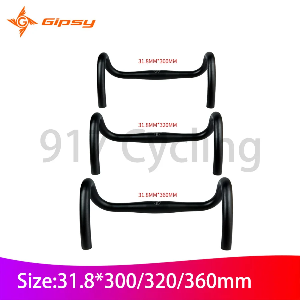 GIPSY-Kids-Road-Bike-Handlebar-Bent-Bar-Bicycle-Handlebar-31-8mm-300mm ...