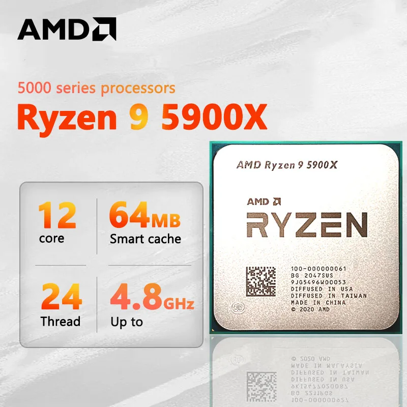 [VENTA] PROCESADOR AMD RYZEN 9 5900X (AM4) -nuevo-