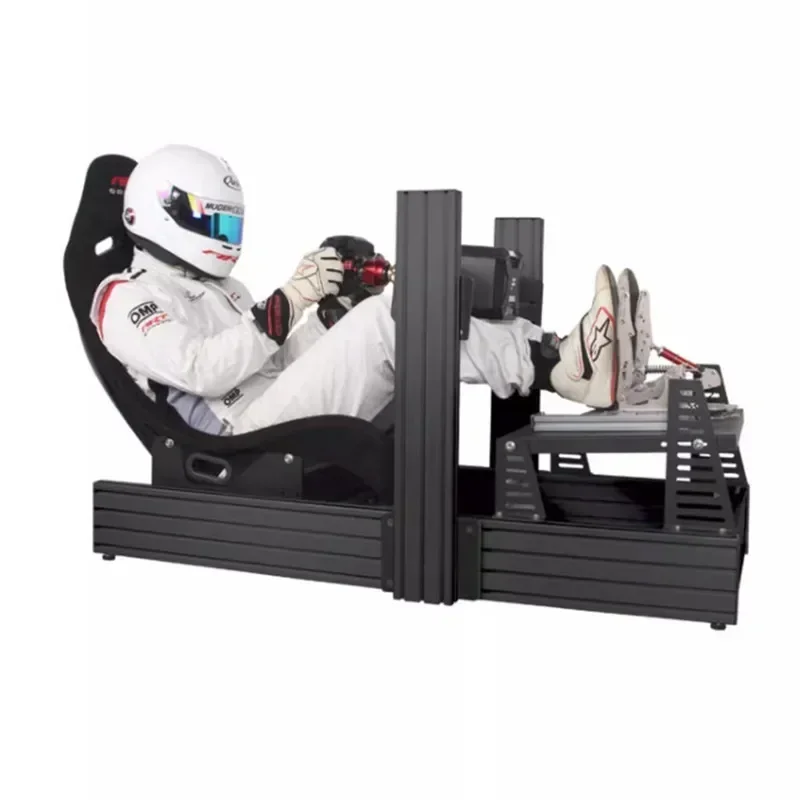 Sim-Racing-Cockpit-3090-Aluminum-Profile-with-Adjustable-Keyboard-Tray ...