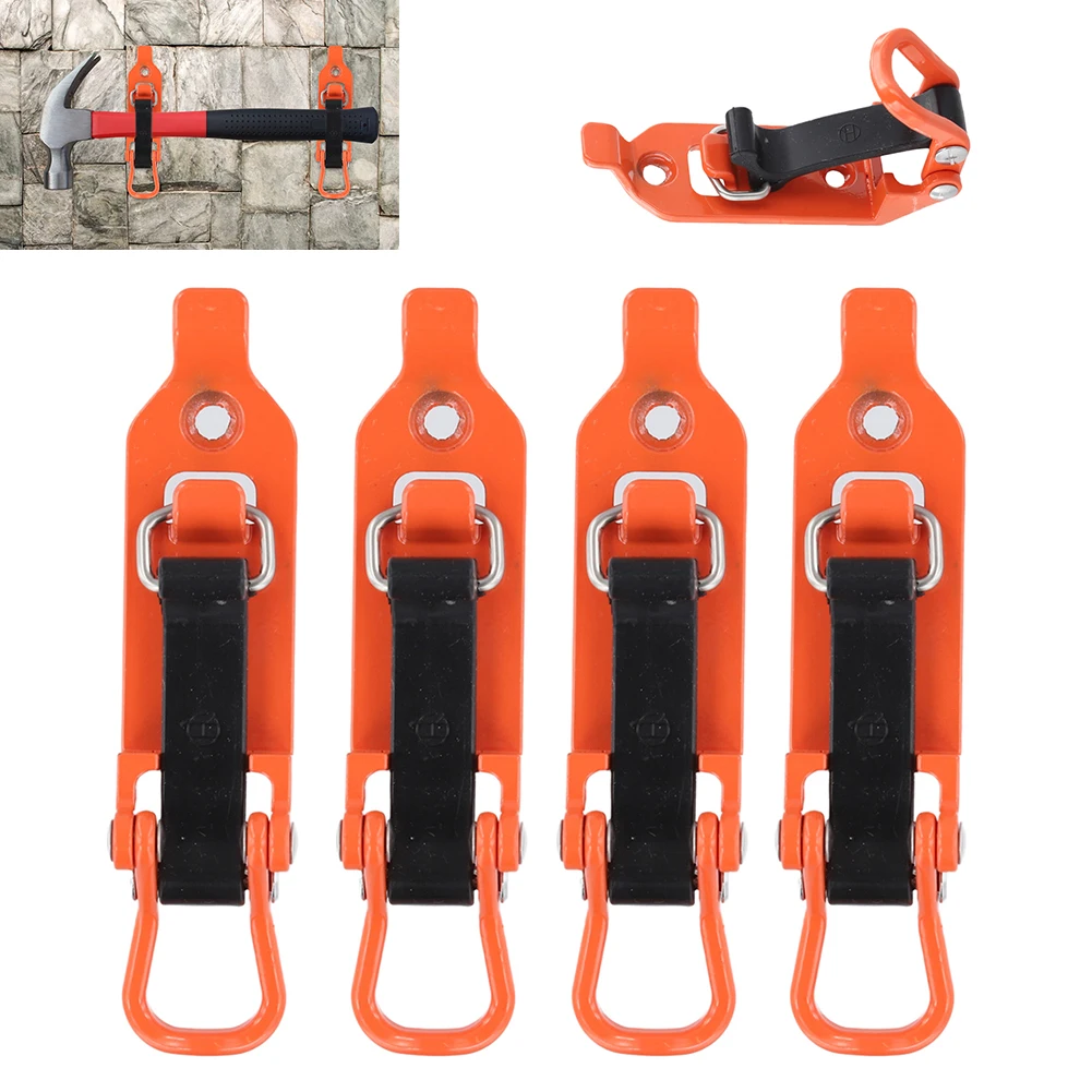 4-Pcs-Shovel-Holder-Clamp-Multipurpose-Metal-Rubber-Clamps-Car ...