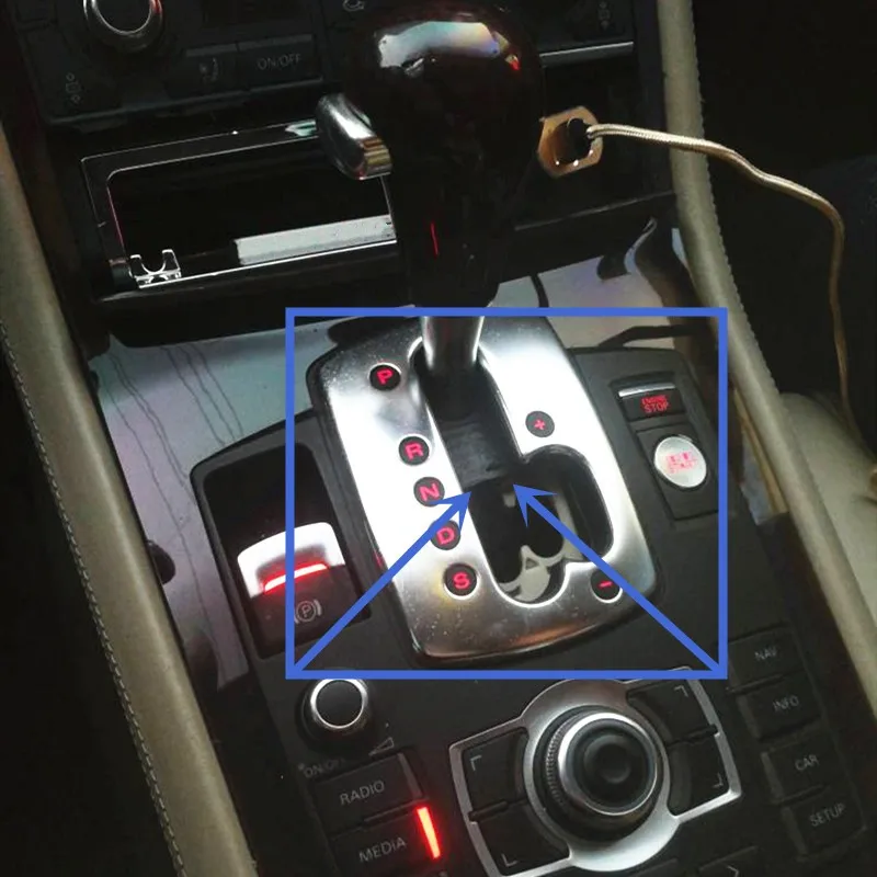 RHD LHD Gear Shift Knob Console Automatic Transmission Shift Slider Bar ...