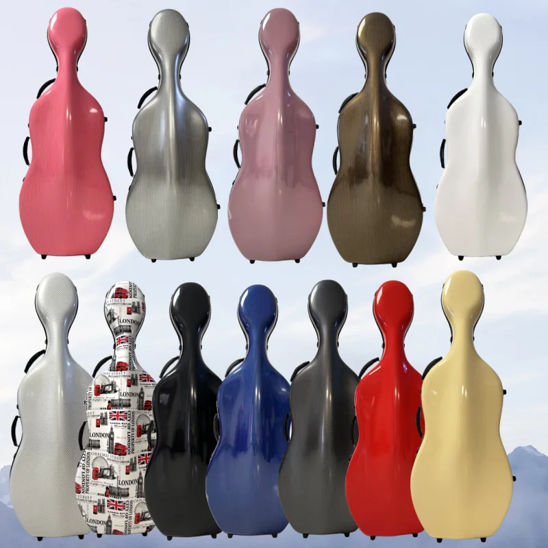Carbon-fiber-1-2-1-4-Cello-case-High-quality-backpack-Hard-cello-Case ...