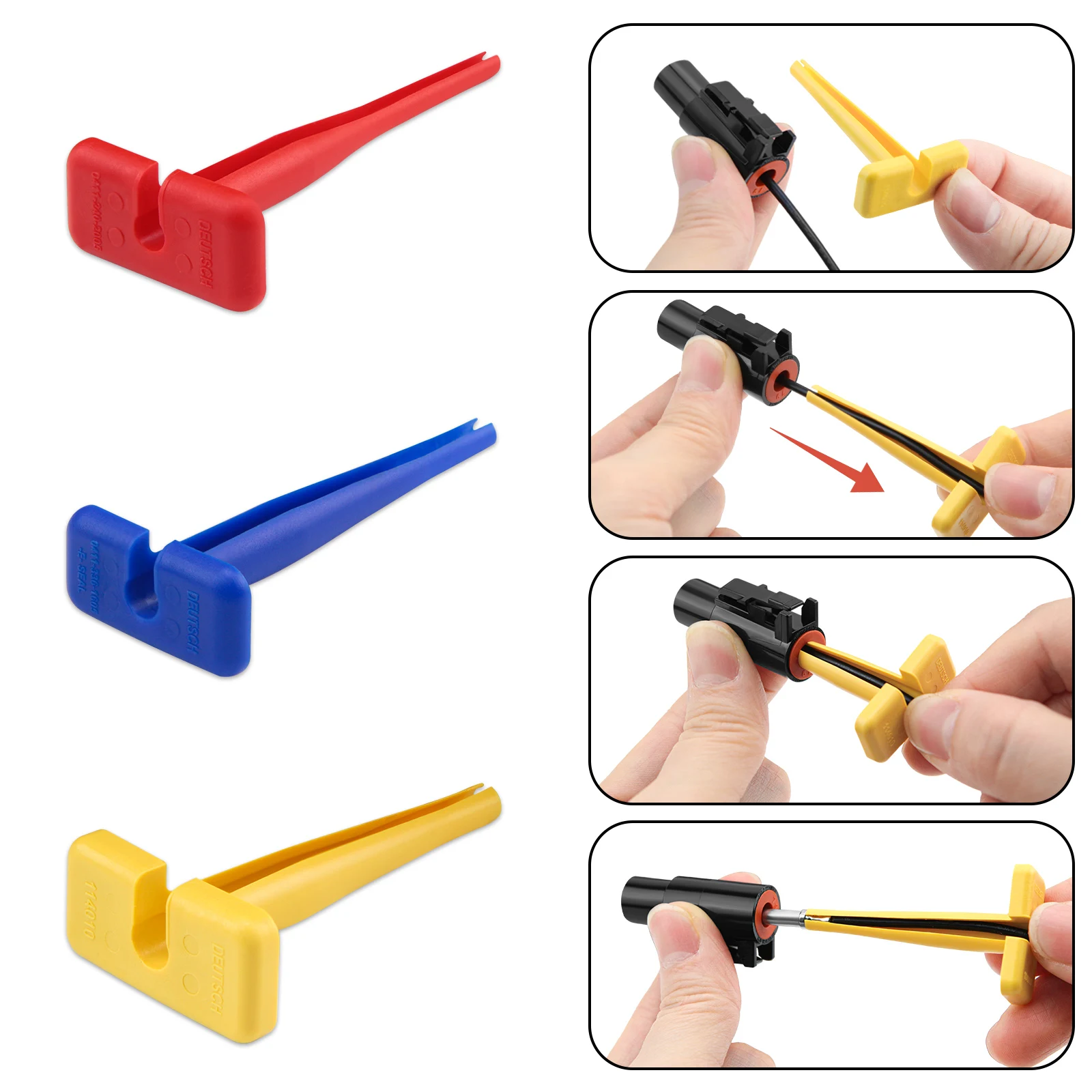 Pin Removal Tool 12#16#20# Stamped Contacts 12-22 AWG Plastic Terminal ...