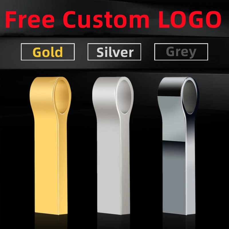 Free-Custom-Laser-Engraving-LOGO-Color-Metal-Ring-USB2-0-Flash-Drive ...