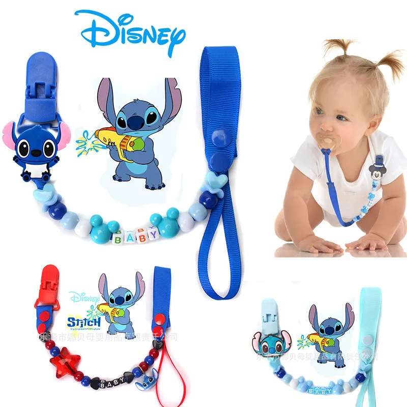 Disney-Cartoon-Stitch-Mickey-Mousebaby-Silicone-Pacifier-Pooh-Antidrop ...