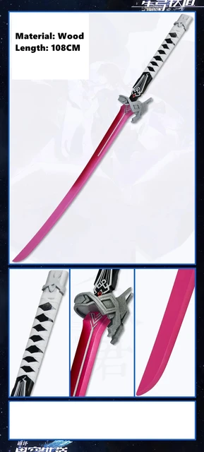 Honkai Star Rail Kafka Weapon Models PVC Gun Wood, 47% OFF
